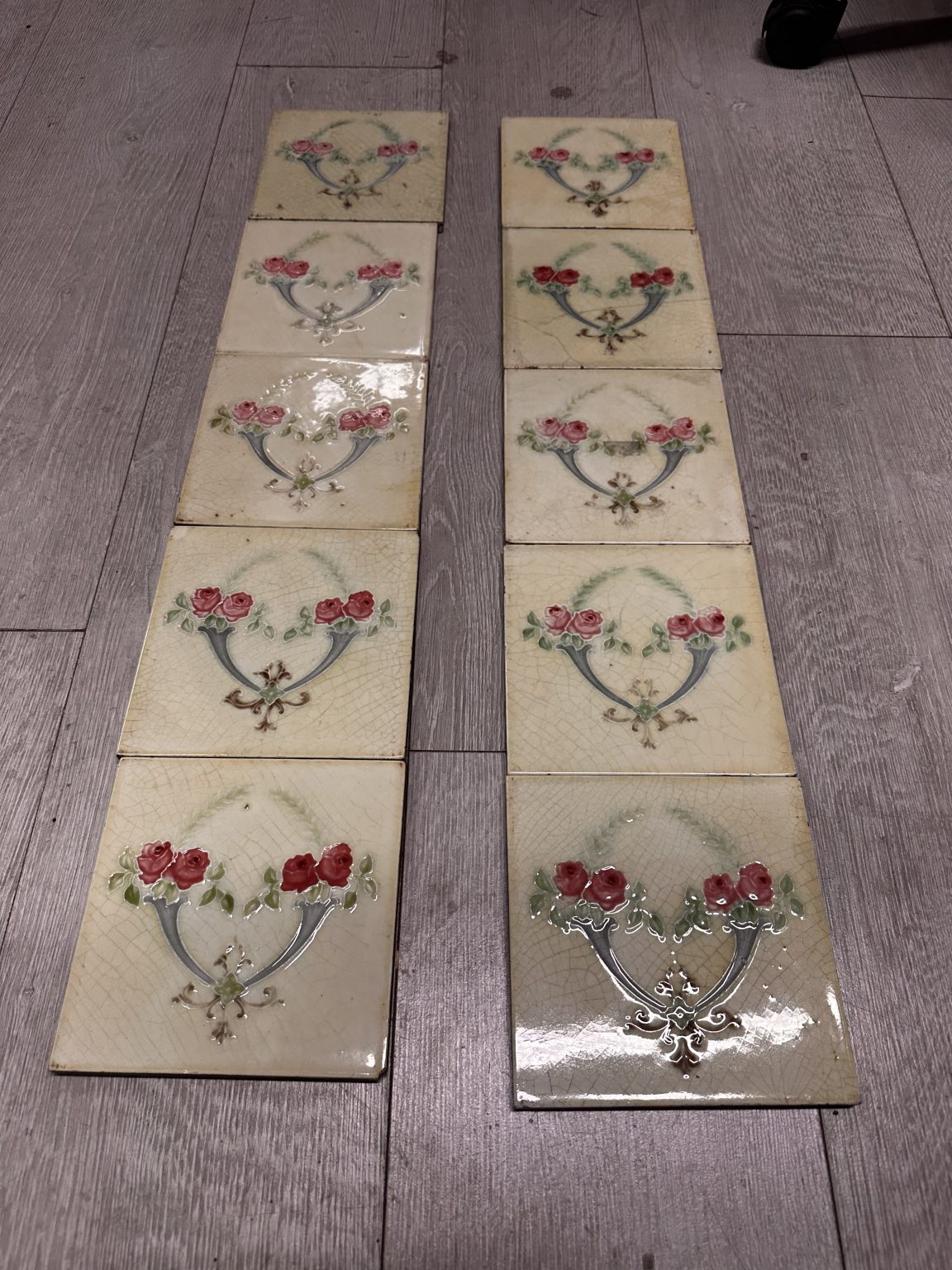 Edwardian Tiles Archives | Ward Antique Fireplaces